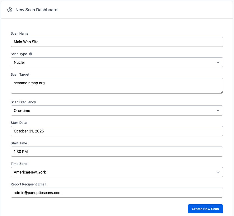Hosted Nuclei Vulnerability Scans with Panoptic Scans | Panoptic Scans Blog